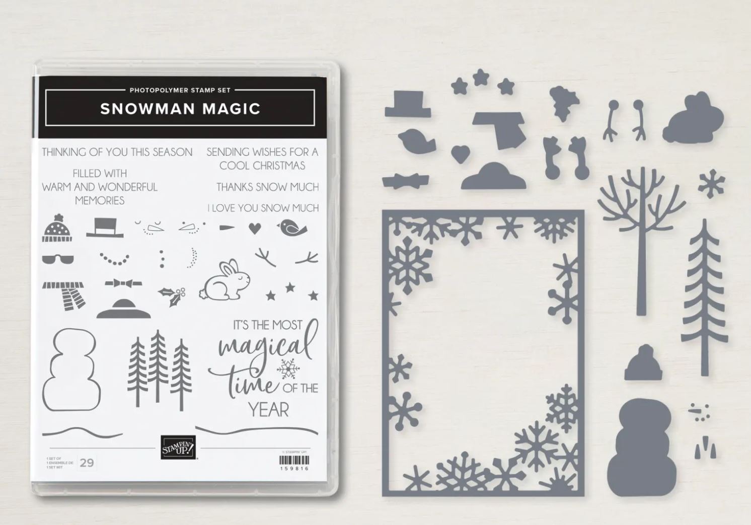 SNOWMAN MAGIC COLLECTION is now available! – Create with Stamping Friends